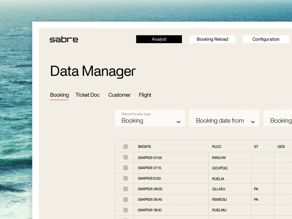 Airline data and insights platform | Sabre Mosaic