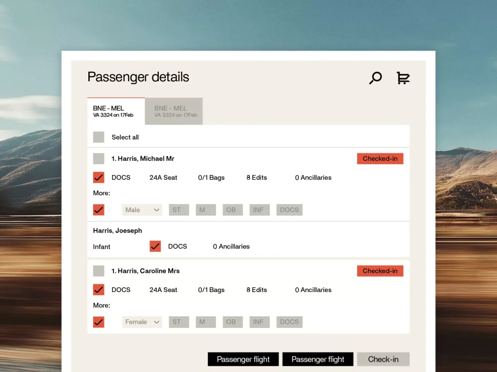Passenger service system for airlines | SabreSonic
